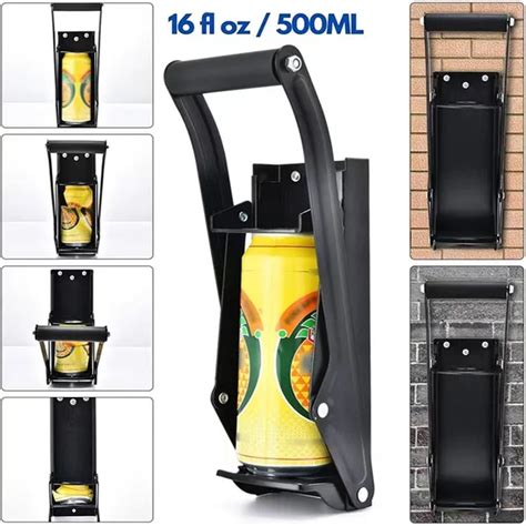 Can Crusher With Bottle Opener Heavy Duty Wall Mount Can Crusher For