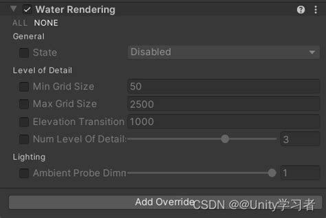 Unity最新高清渲染管线（hdrp）水体系统unity Hdrp Water Csdn博客