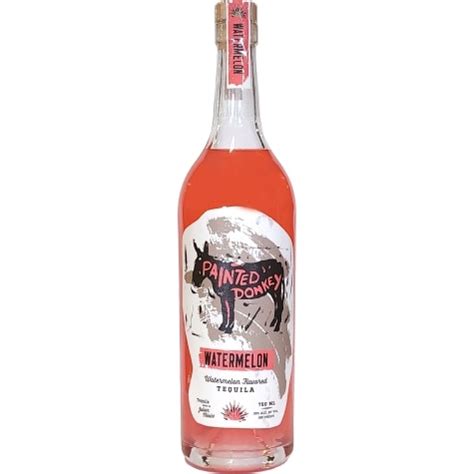 Painted Donkey Tequila Watermelon Harleys Liquor