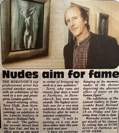 Nude Art Terry Ffyffe Artist