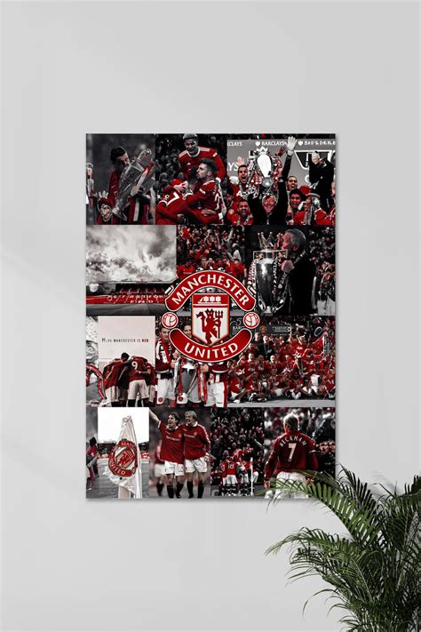 Legacy Of Man United Manchester United Football Poster Posterized