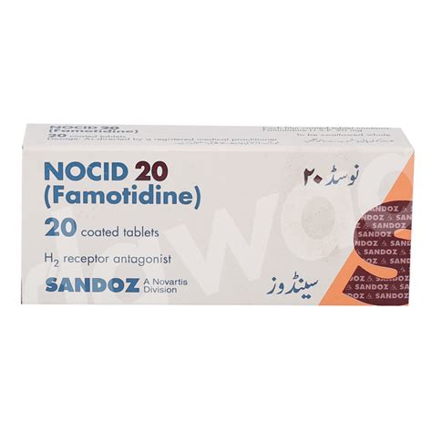 Nocid 20mg Tab— Dawaai Uses Side Effect Price In Pakistan
