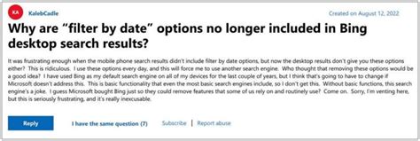 Microsoft Bing Filter By Date Option Missing How To Fix Droidwin