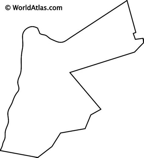 Best 13 Map Of Jordan With Detailed Country Map Line Map Artofit