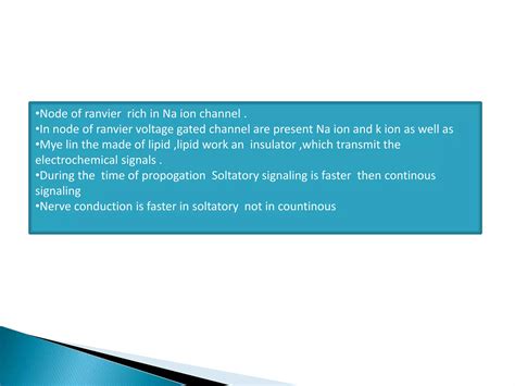 Neural Signaling And Electricl Pathway Pptx