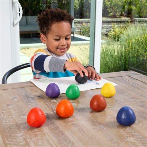Colorations® Chubby Crayon Eggs Set Of 24