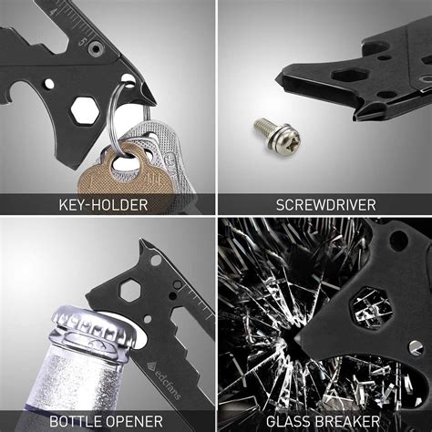 Edcfans Keychain Multitool Opens Boxes And Beer Bottles