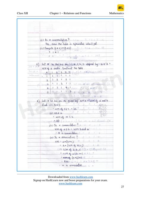 Solution Class 12 Maths Handwritten Notes 6 Studypool