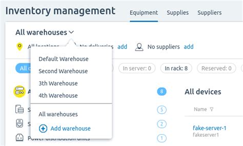 Purchase Installation And Configuration Of The Inventory Management Module In Dcimanager 6