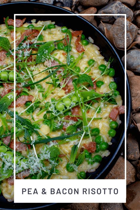 Pea And Bacon Risotto Anotherfoodblogger