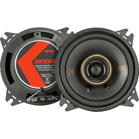 Bocina Kicker 4 Con Tweeter 05 Pulgadas 4 Ohmios Bodega Aurrera En
