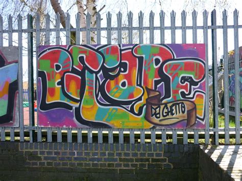 Escape Da Ghetto Escape Da Ghetto Graffiti Street Art Be… Flickr