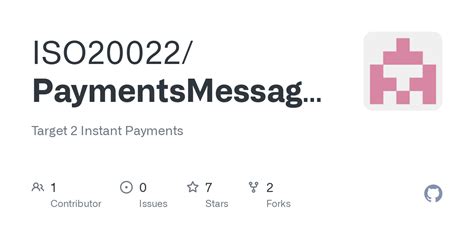 Github Iso20022 Paymentsmessages Target 2 Instant Payments