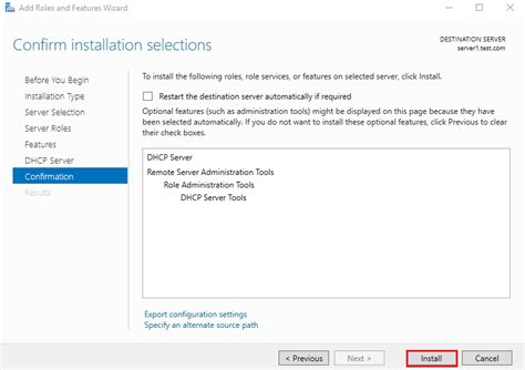 Dhcp Services Installation And Configuration On Windows Server 2022 Information Technology
