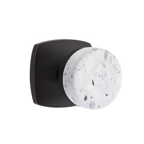 Select Knobs Collection Passage Urban Modern Rosette In Oil Rubbed