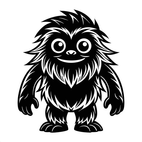 Chibi Bigfoot An Adorable Miniature 60109207 Vector Art At Vecteezy