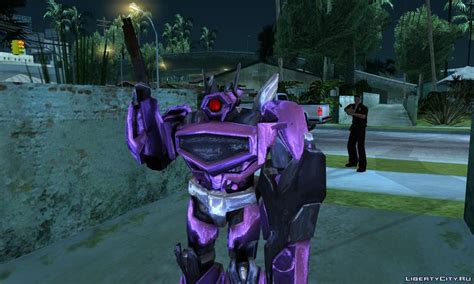 Gta San Andreas Transformers Prime Shockwave Skin Mod