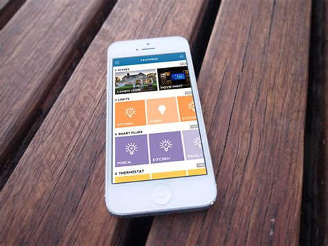 Home Automation App On Behance