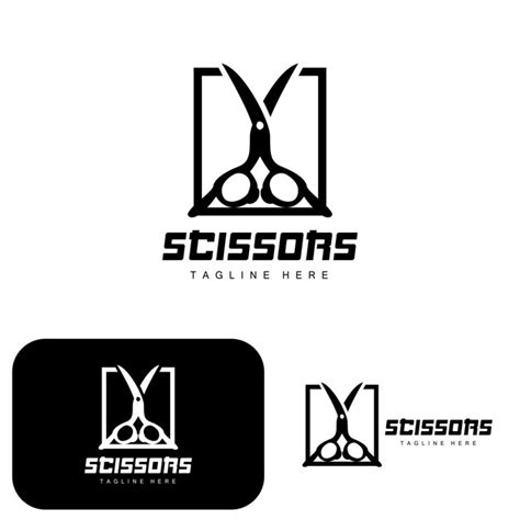 Premium Vector Scissors Logo Cutting Tools Vector Barbershop Razor