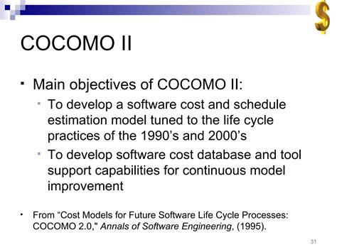Software Cost Estimation Ppt