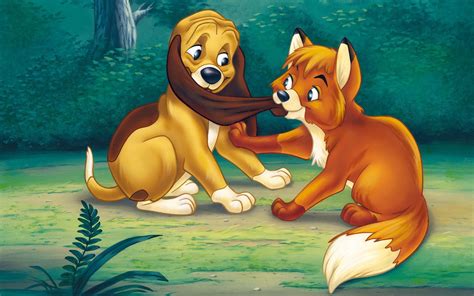 Tod The Fox And The Hound Wallpapers Wallpaper Cave