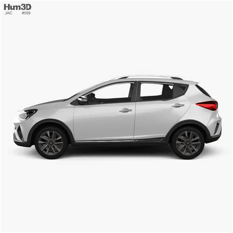Jac Js2 Pro 인테리어 가 있는 2024 3d 모델 다운로드 Crossover Suv On