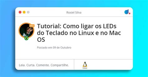 Tutorial Como Ligar Os Leds Do Teclado No Linux E No Mac Os
