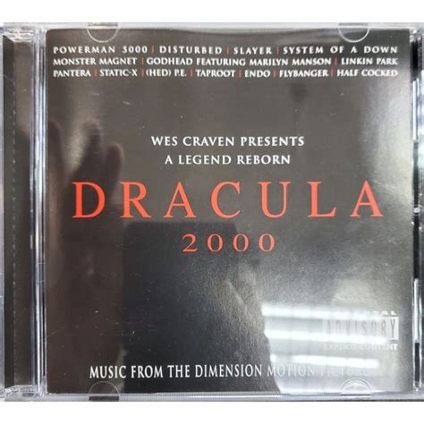 Dracula 2000 Original Soundtrack Cd Shopee Malaysia