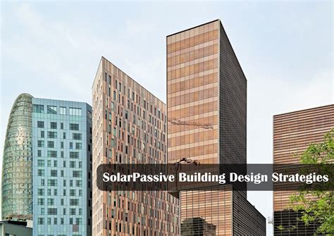 Solar Passive Building Design Strategies Archiipedia