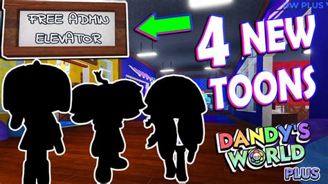 4 New Summer Toons And Free Admin Elevator Dandys World Plus Is Back