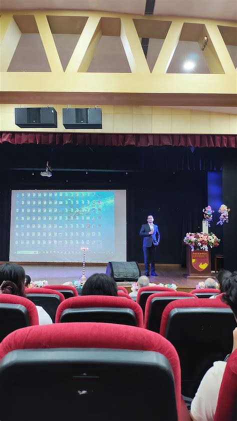 Rishiraj Bhattacharjee On Linkedin Starting A Chapter In The Kaziranga University Mba Program