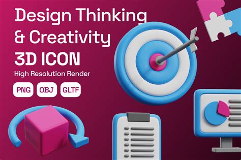 Premium Design Thinking And Creativity 3d Illustration Pack From Design And Development 3d Illustrations