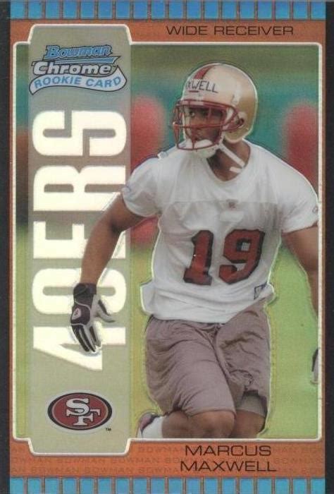 2005 Bowman Chrome Marcus Maxwell 210 Bronze Refractor 150 Rc For