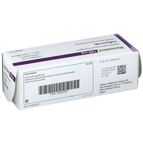 Remsima® Sc 120 Mg Pen 2 St Shop