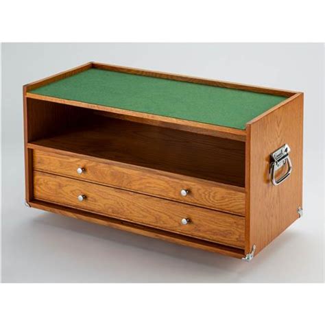 23 Series 2 Drawer Red Oak Mid Riser With Shelf Grizzly Industrial