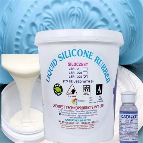 Platinum White Liquid Silicone Rubber Rtv Lsr Shore 25 For Mould