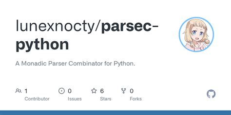Github Lunexnoctyparsec Python A Monadic Parser Combinator For Python