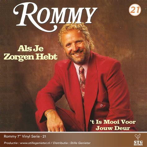 Rommy Als Je Zorgen Hebt ‘t Is Mooi Voor Voor Jouw Deur Deel 21 Viking Vinyl