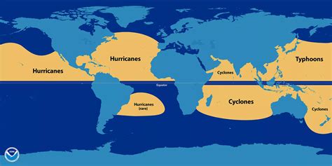 Hurricanes Cyclones And Typhoons Understanding Their Differences