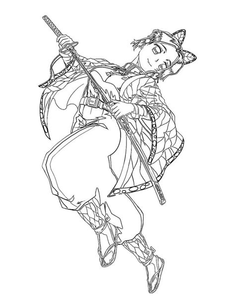 Shinobu Kochou Coloring Pages ColoringPagesOnly Com