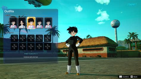 Videl Saiyaman Undersuit New Slot Or Replacer Mod For Dragon Ball