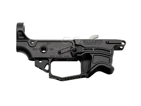 Battle Arms Development Xiphos Billet Dedicated 9mm Ar Lower Receiver Compatible For Glock