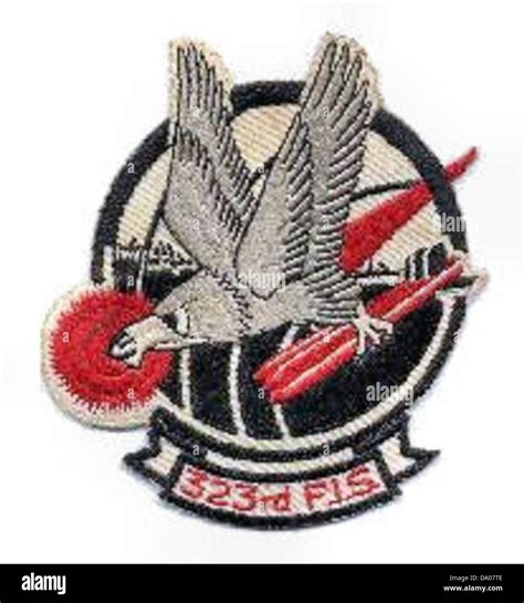 The Patch Of The 323rd Fighter Interceptor Squadron A Unit Of The Us