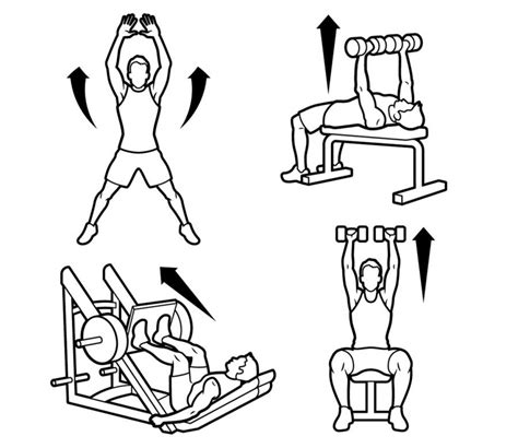 The Best Free Workout Drawing Images Download From 92 Free Drawings Of
