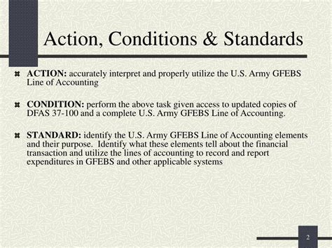 Ppt Us Army Gfebs Line Of Accounting United States Army Financial