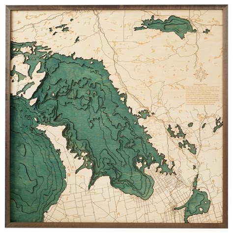Topographic Map Georgian Bay At Zac Ayers Blog