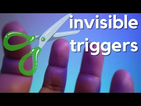 ASMR Perfect Visual triggers with Layered Sounds Plucking, invisible triggers, camera brushing,