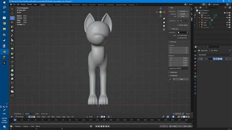 Cat Model Front View By Fakerussiandude On Deviantart