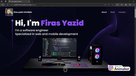 portfolio internshipopportunity developper react firas yazid