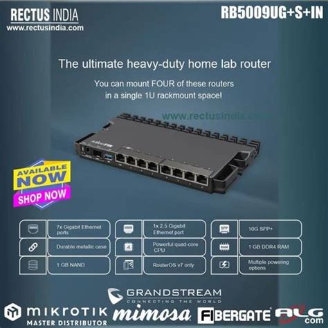 Mikrotik Routerboard Rb5009ug S In At Rs 16000 Mikrotik Wifi Router In New Delhi Id